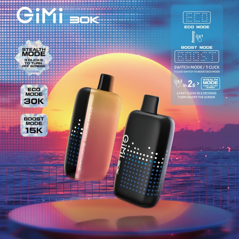 GiMi 30K Disposable 5%, gimi 30000, viho